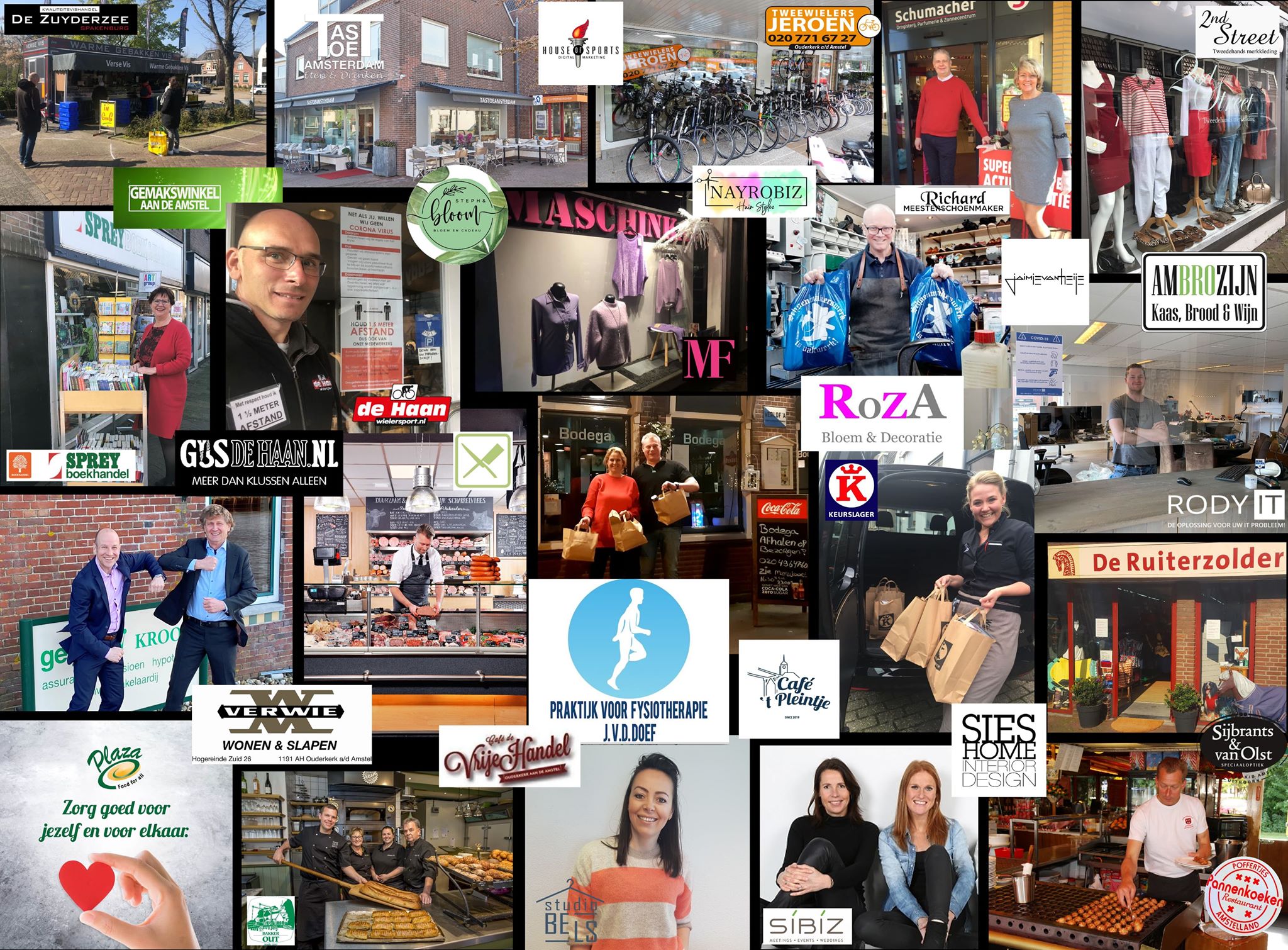 Steun lokale ondernemers. Koop Lokaal en speciale dienstverlening ...